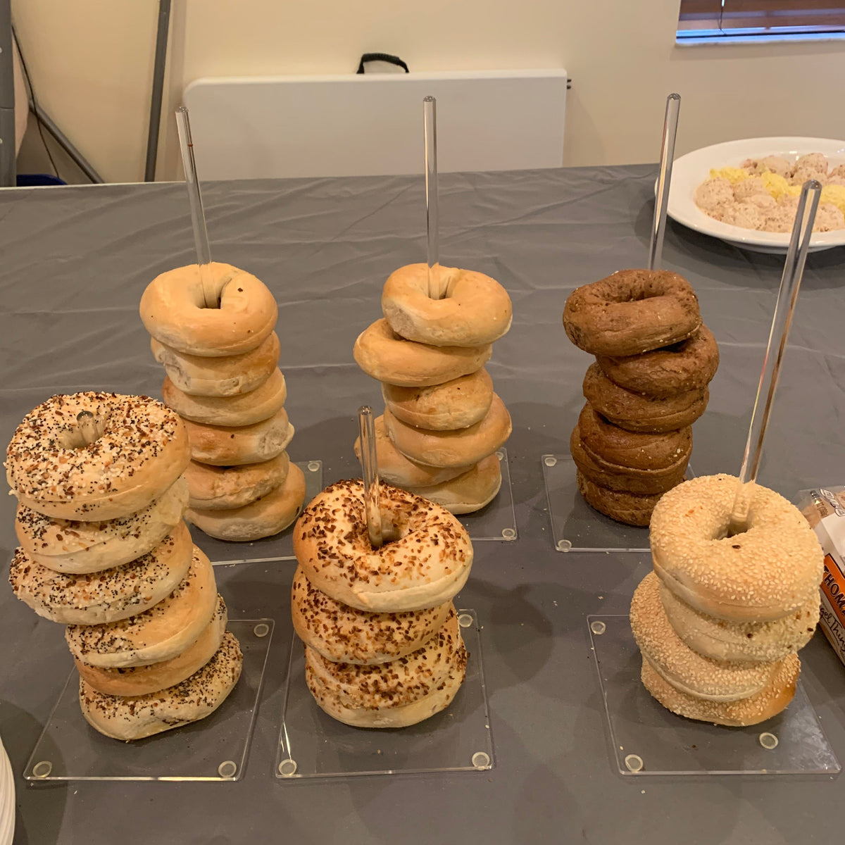 Acrylic Bagel Display – Collin The Shots: Luxe Gifts │ Tabletop ...
